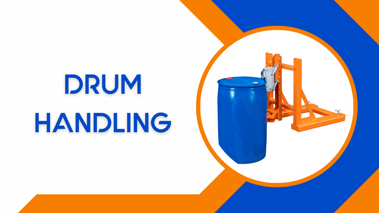 Fork Mounted Drum Handlers supplied by MH Spares