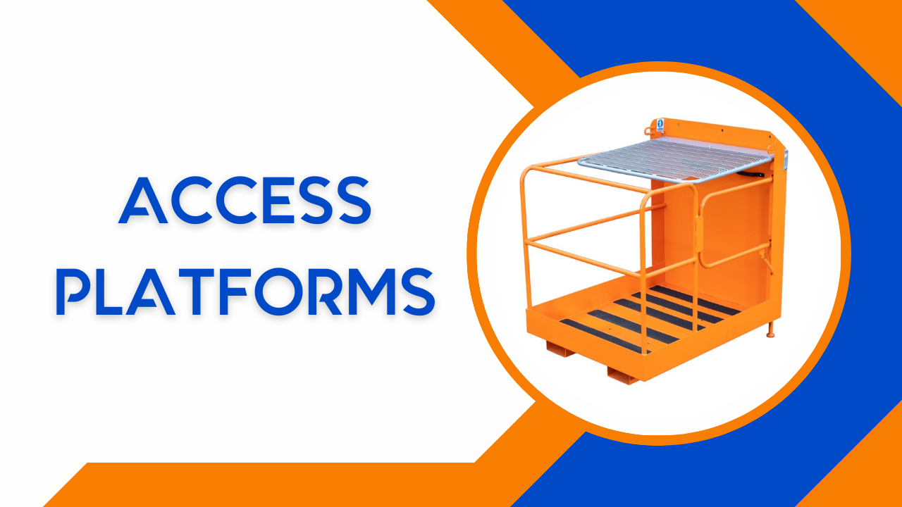 Fork Mounted Work Access Platforms supplied by MH Spares